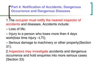 Factories and machinery act 1967 (fma 1967 | PPTX