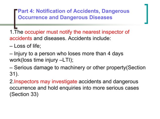 Factories and machinery act 1967 (fma 1967 | PPTX