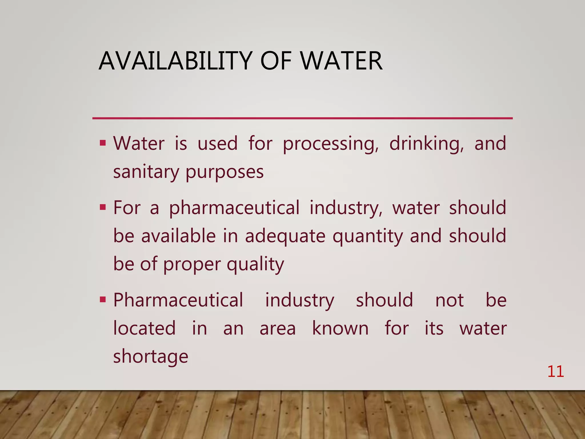 Factor influence the selection of plant location | PPTX