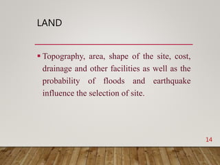 Factor influence the selection of plant location | PPTX