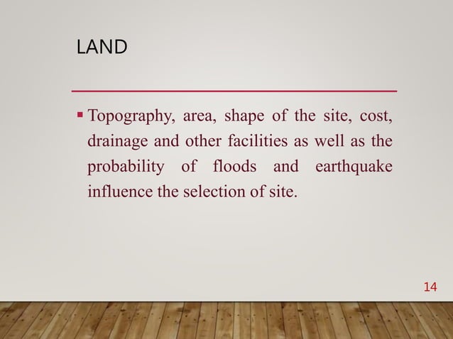 Factor influence the selection of plant location | PPTX | Industrial ...