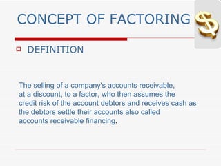Factoring | PPT