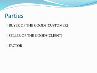 Factoring | PPTX | Debt Factoring & Invoice Discounting | Business ...