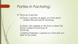 Factoring | PPTX
