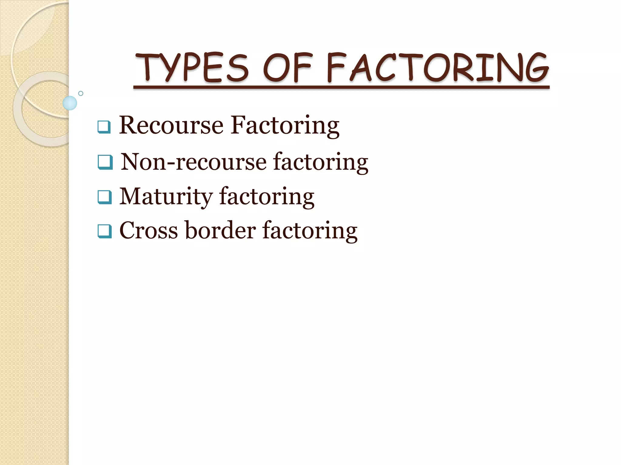 Factoring | PPTX