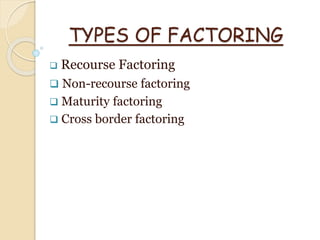 Factoring | PPTX