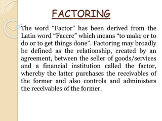 Factoring | PPTX