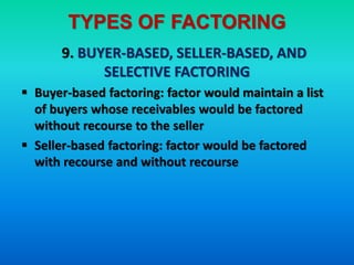 Factoring | PPTX