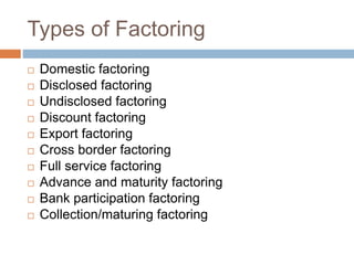 Factoring | PPTX