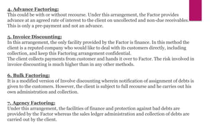 Factoring (Finance) | PPTX