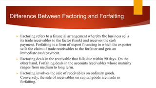 Factoring (Finance) | PPTX