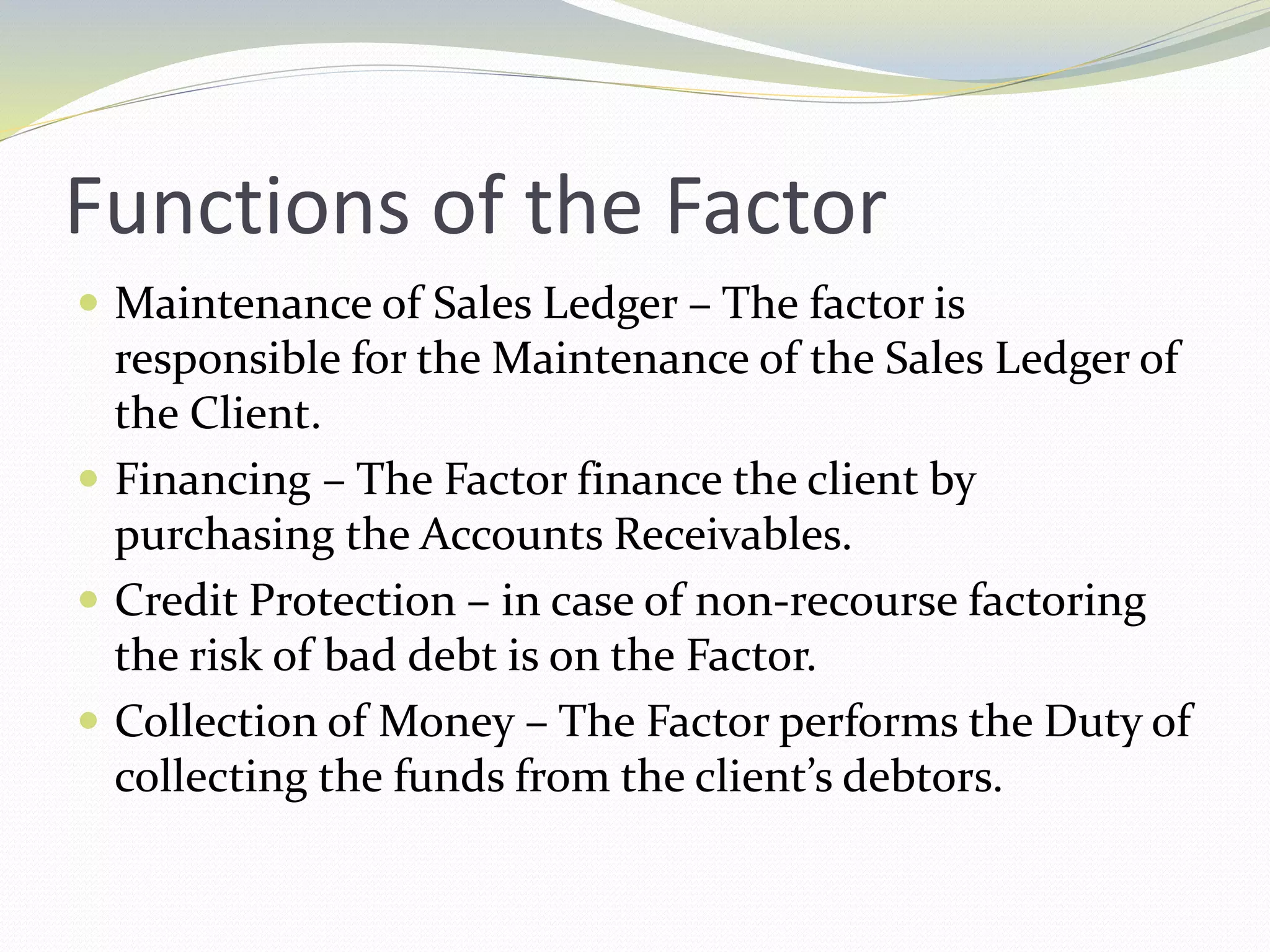Factoring | PPT