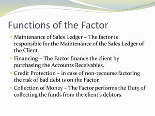 Factoring | PPT