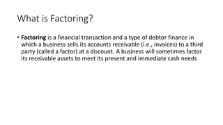 Factoring Services | PPTX