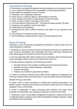 FACTORING BY P. SAI PRATHYUSHA | PDF