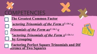 FACTORING.pptxgrade 8 mathematics powerp | PPT