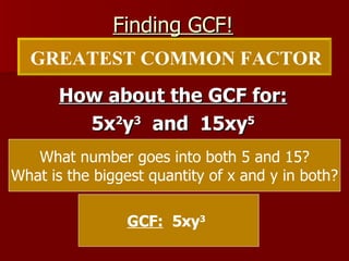 Factoring Review! | PPT