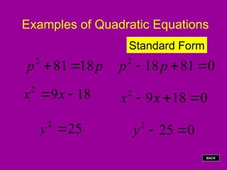 Factoring - Solving Polynomial Equations.ppt
