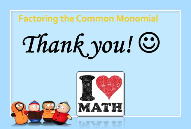 Factoring The Common Monomialpptx Free Download