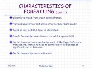 Factoring and forfaiting | PPT
