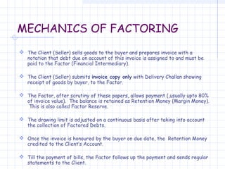 Factoring and forfaiting | PPT