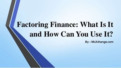 Factoring Finance.pptx