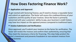 Factoring Finance Demystified: Your Path to Financial Freedom | PPT