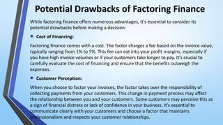 Factoring Finance Demystified: Your Path to Financial Freedom | PPT