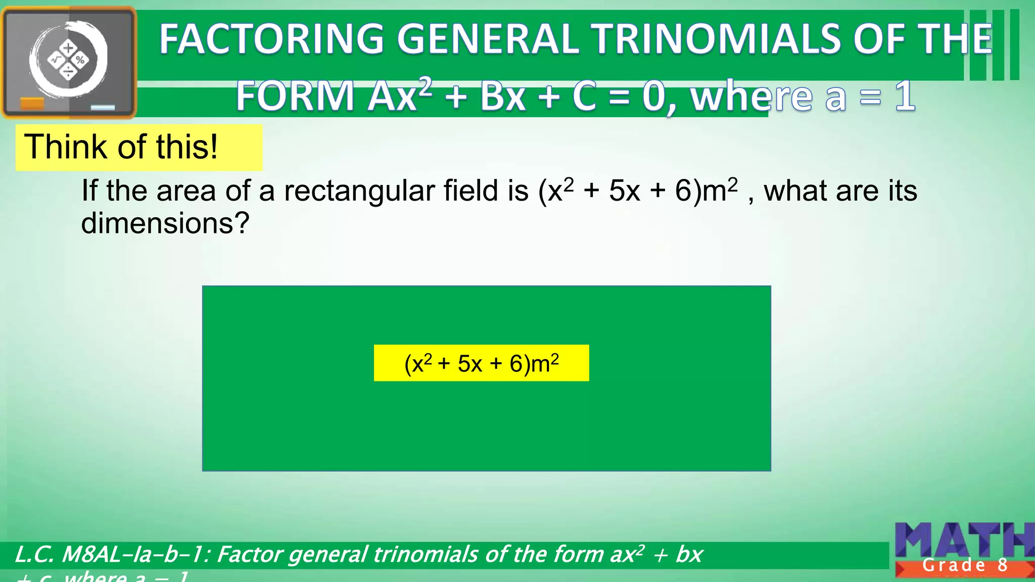 factoring general trinomial(a=1).pptx