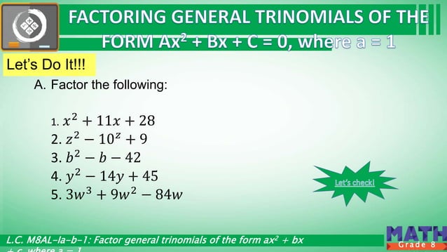 factoring general trinomial(a=1).pptx