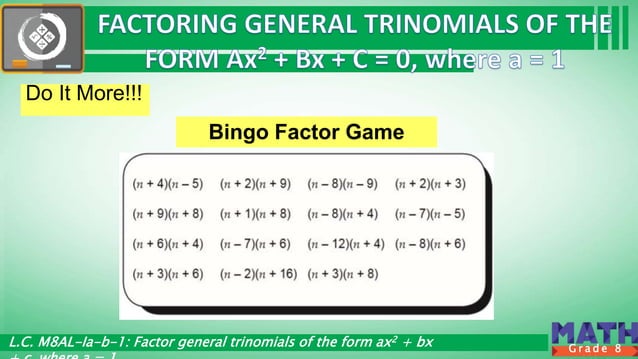 factoring general trinomial(a=1).pptx