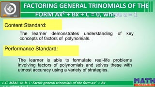 factoring general trinomial(a=1).pptx