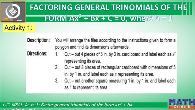 factoring general trinomial(a=1).pptx