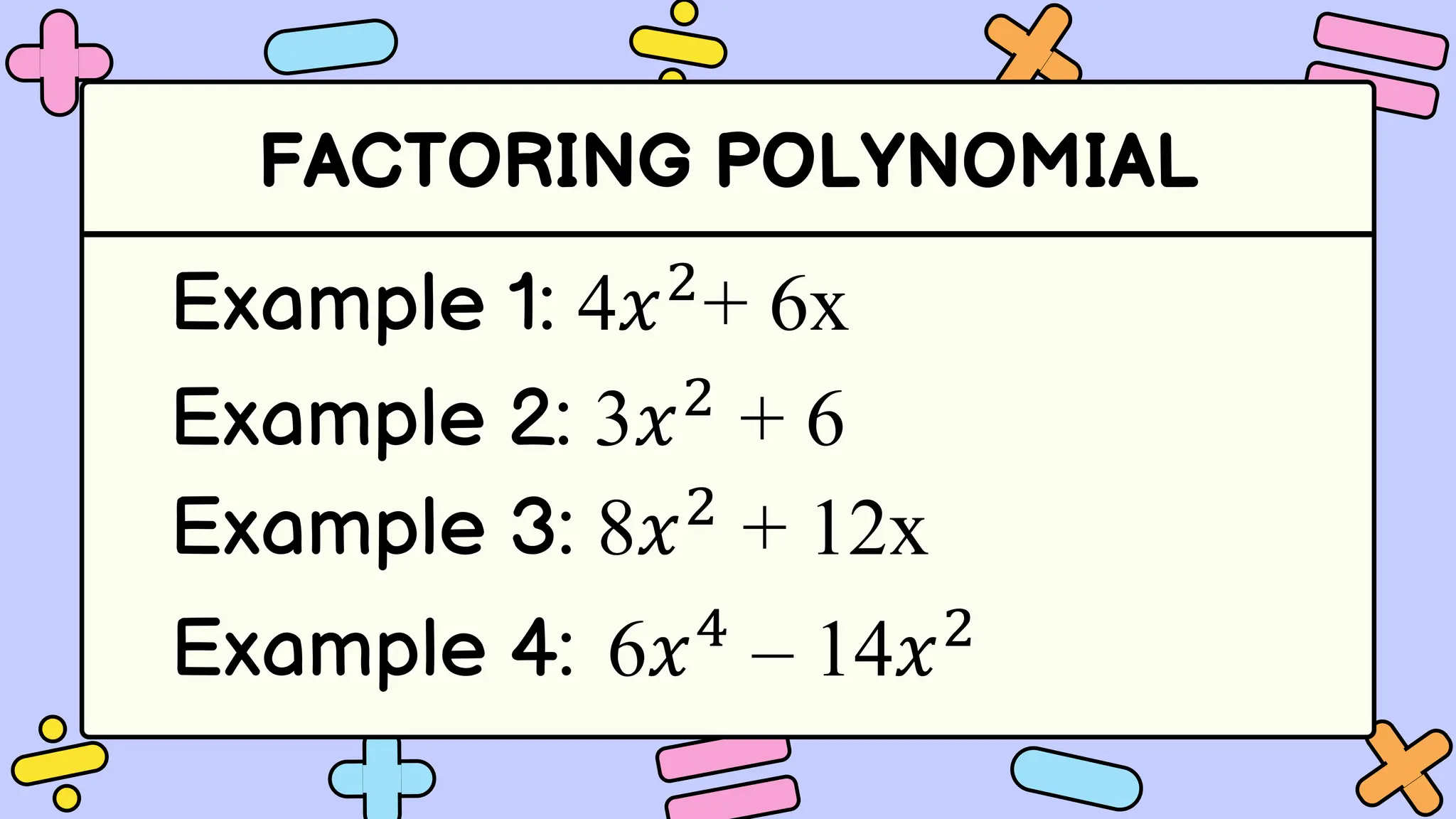 The Factoring Monomial for Grade 8 Students | PPTX | Technology & Computing