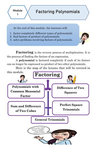 Factoring Polynomials in Modular Approach | PDF