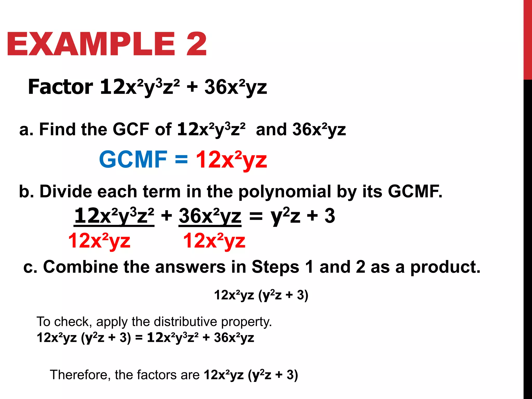 Factoring Polynomials with Common Monomial Factor.pptx