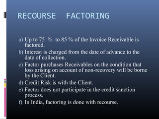 Factoring ppt 2003 (1) | PPT | Debt Factoring & Invoice Discounting ...
