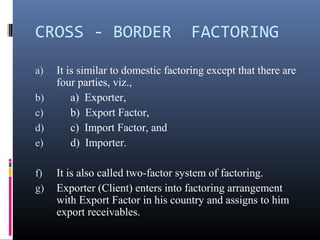 Factoring ppt 2003 (1) | PPT | Debt Factoring & Invoice Discounting ...