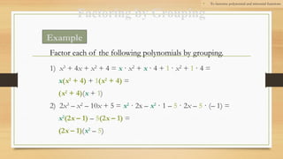 Factoring PPT.pptx FOR ALL TYPE OF STUDENT | PPTX