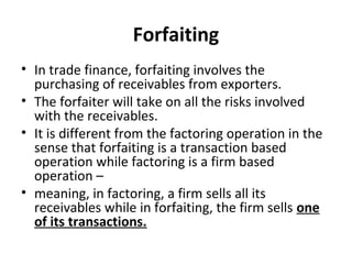 Factoring services | PPT