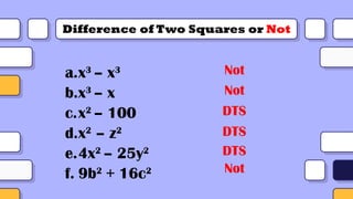 Factoring two squares and cubes.....pptx