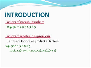 Factorisation 140814105901-phpapp02 | PPT