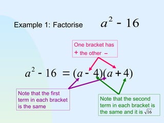 Factorisation for student _ faktorisasi. | PPT