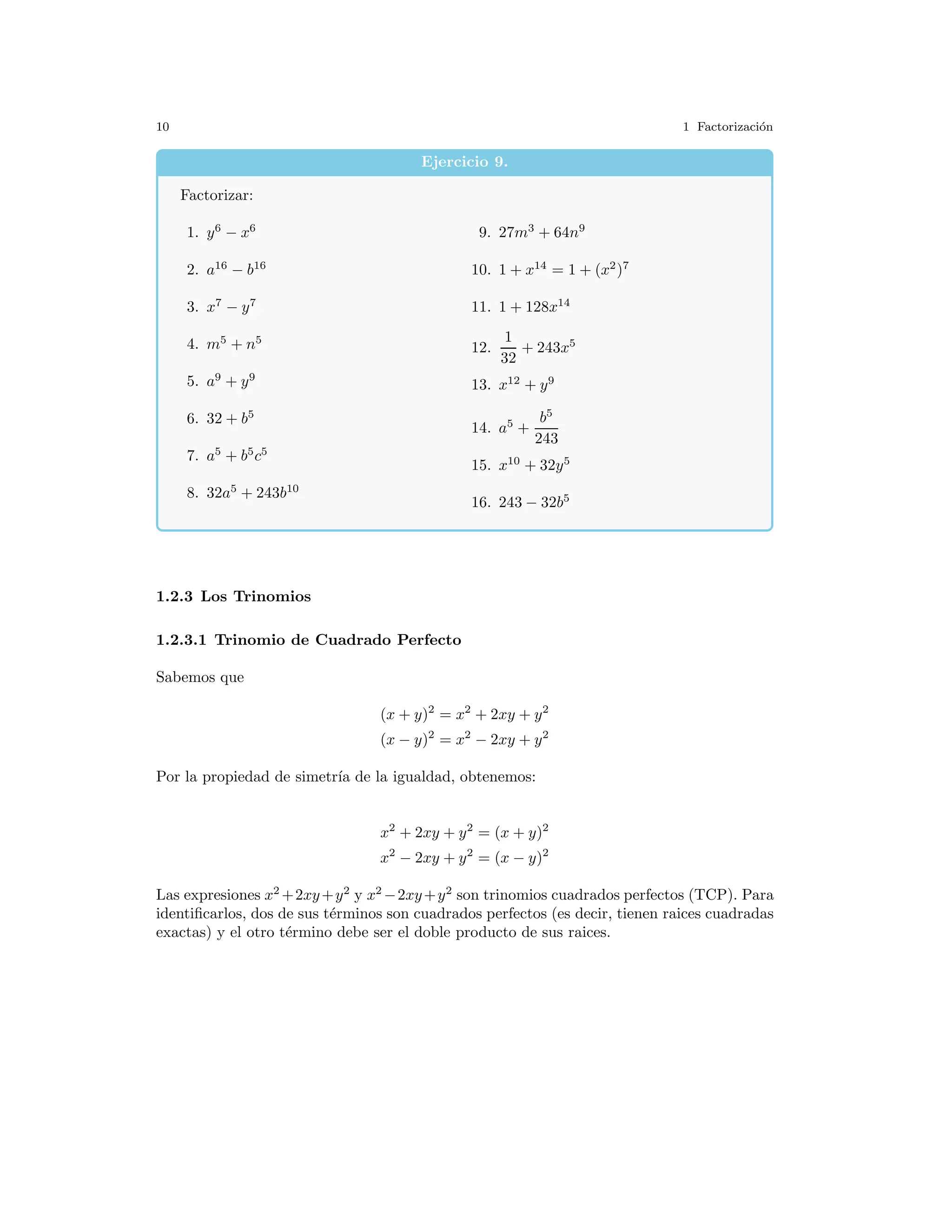 Factorización | PDF