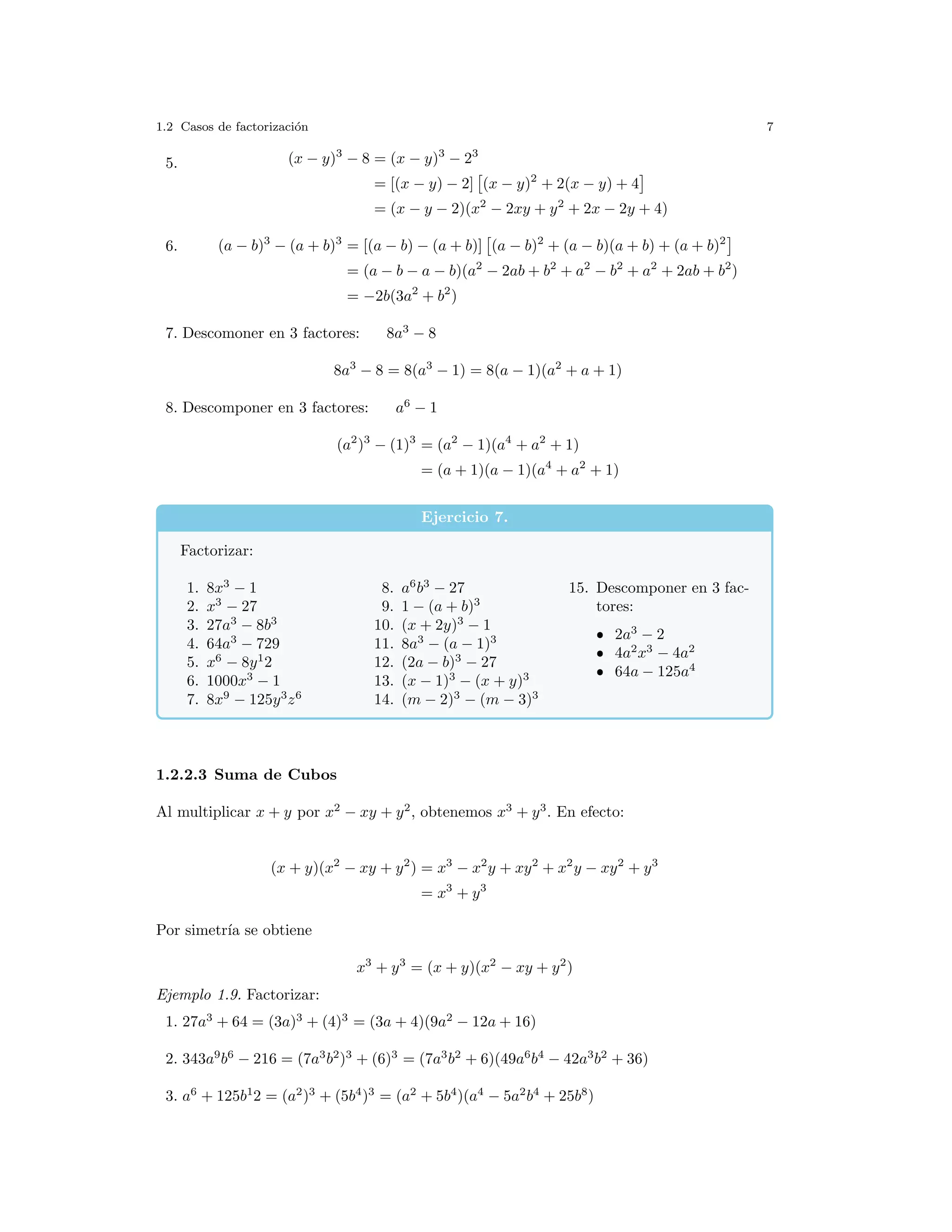 Factorización | PDF