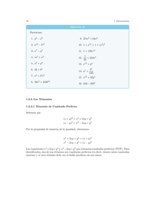 Factorización | PDF