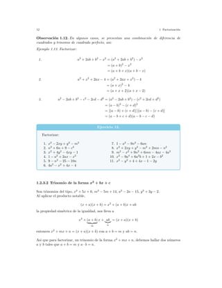 Factorización | PDF