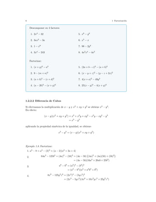 Factorización | PDF