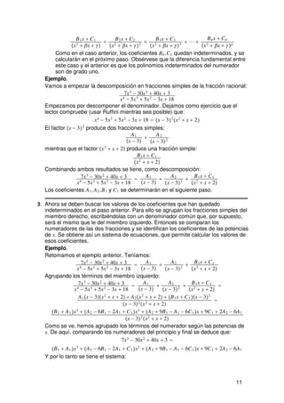 Factorizacion de polinomios | PDF