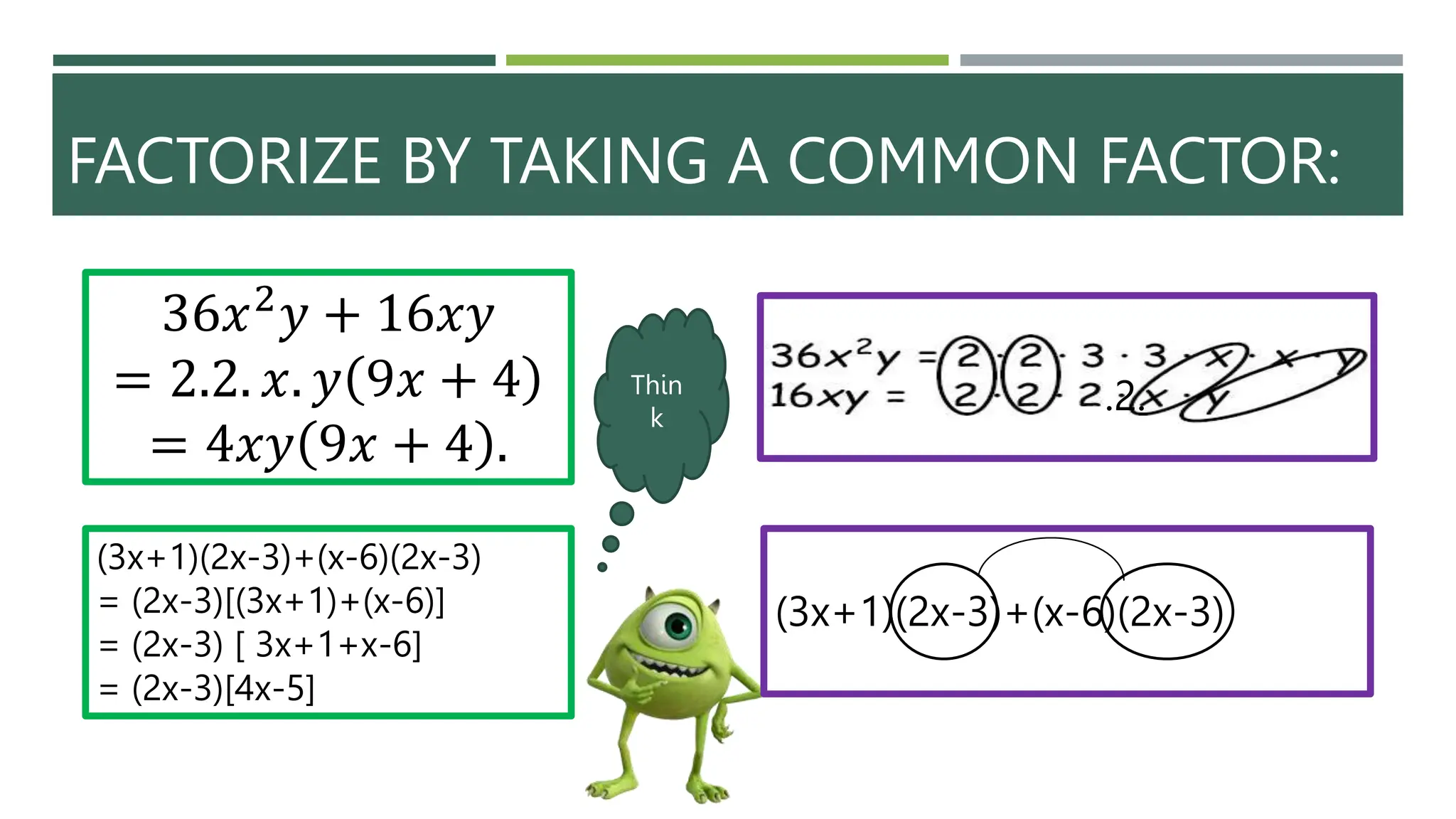 FACTORIZATION 9.pptx
